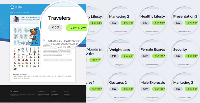 Doodly: Doodle images for your animated videos